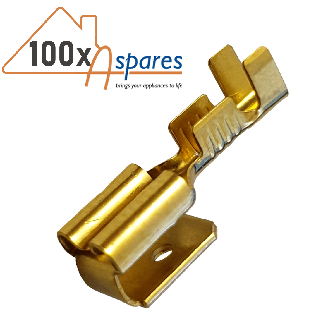 100x Heat Resistant High Temp Piggyback Cable Wire Connectors 654312 ...