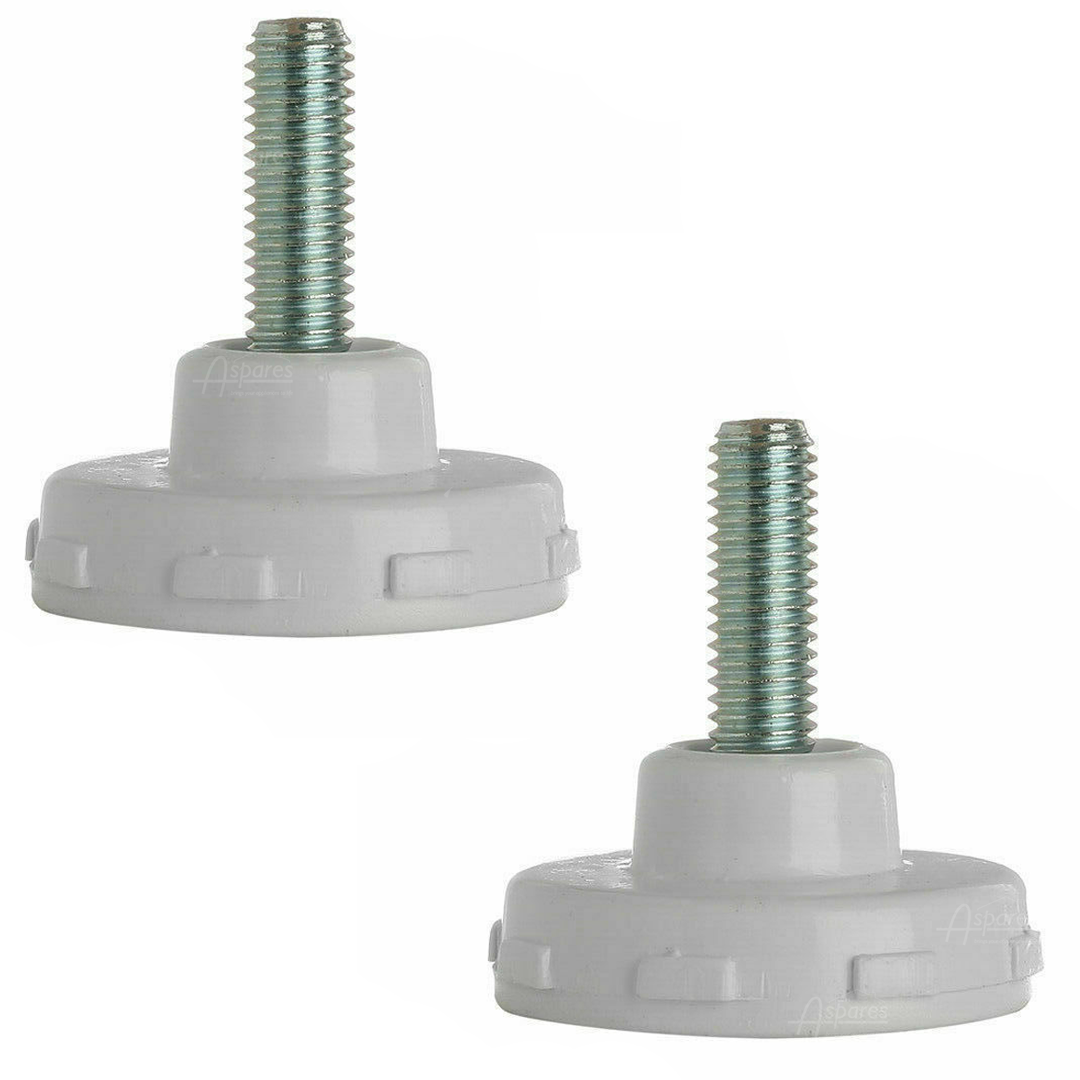 Beko 2x Fridge Freezer Adjustable Feet Glider Foot 4203930100 – Aspares