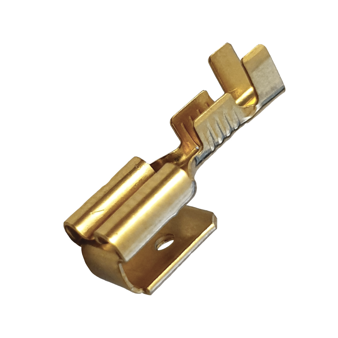 10x Heat Resistant High Temperature Double Wire Crimp Spade Connectors ...