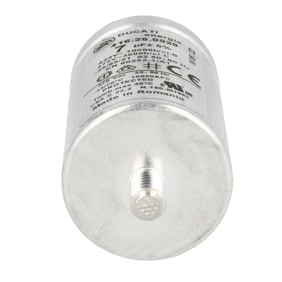 Candy Tumble Dryer Motor Capacitor 7UF 41039164 – Aspares