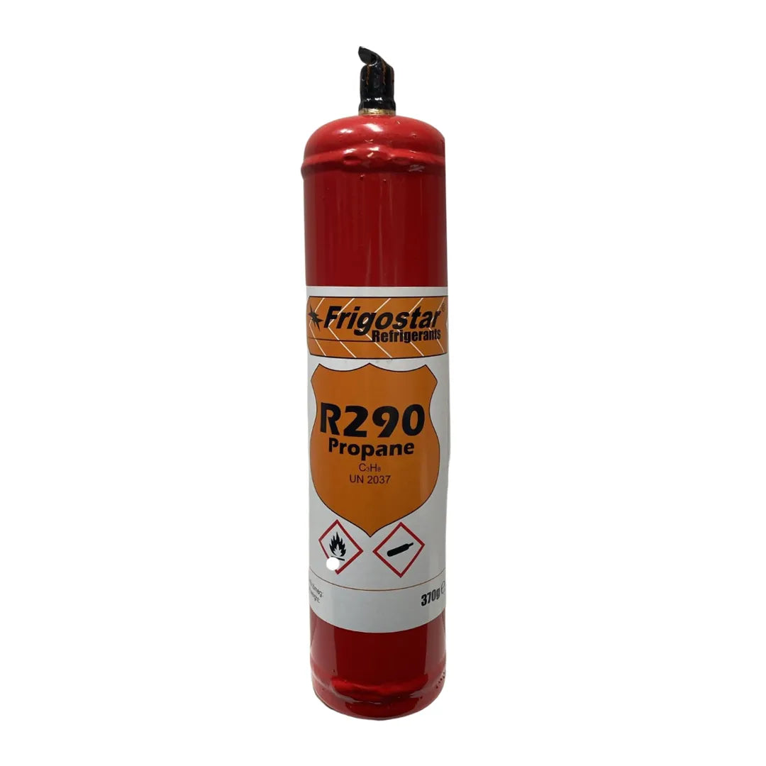 Frigostar Refrigerant Gas Canister Cylinder Bootle R290 – Aspares