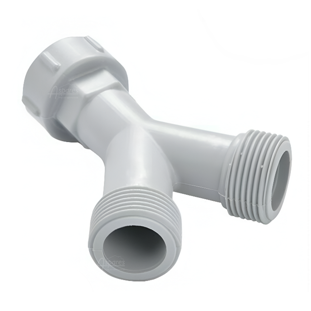 Washing Machine Dishwasher Hose Y Piece Inlet Splitter Connector Joine ...