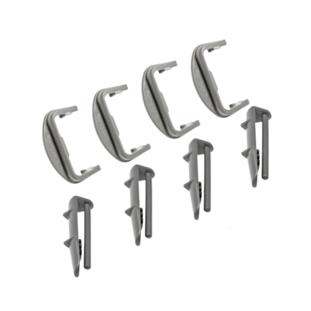 Flavel Dishwasher Basket Rear I Front Runner Rail Cap Clips X 8 – Aspares